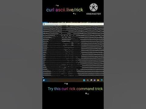 Curl Command Rick Roll Hack: Surprise with a GIF! - YouTube