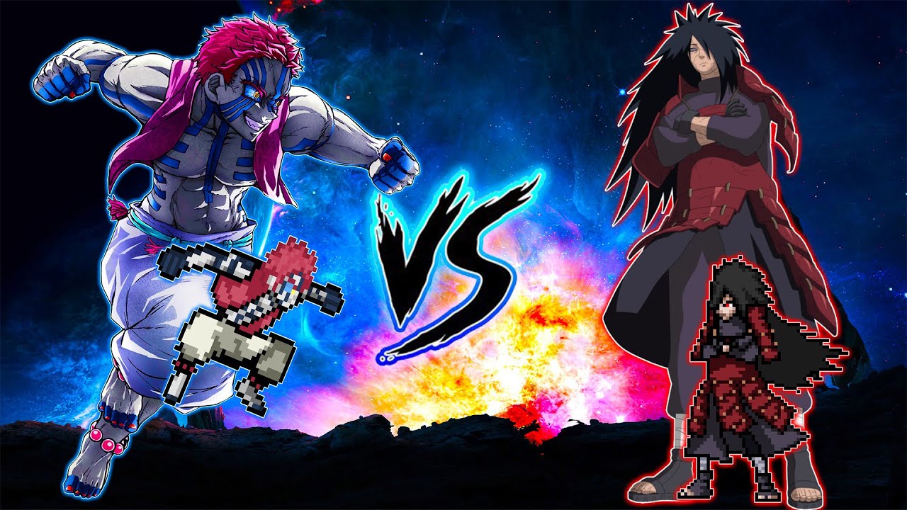 😱AKAZA OP VS UCHIHA MADARA OP IN JUMP FORCE MUGEN - YouTube