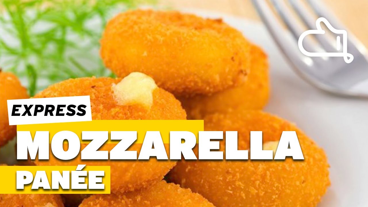 Mozzarella Panée ! Rapide et efficace ! - YouTube
