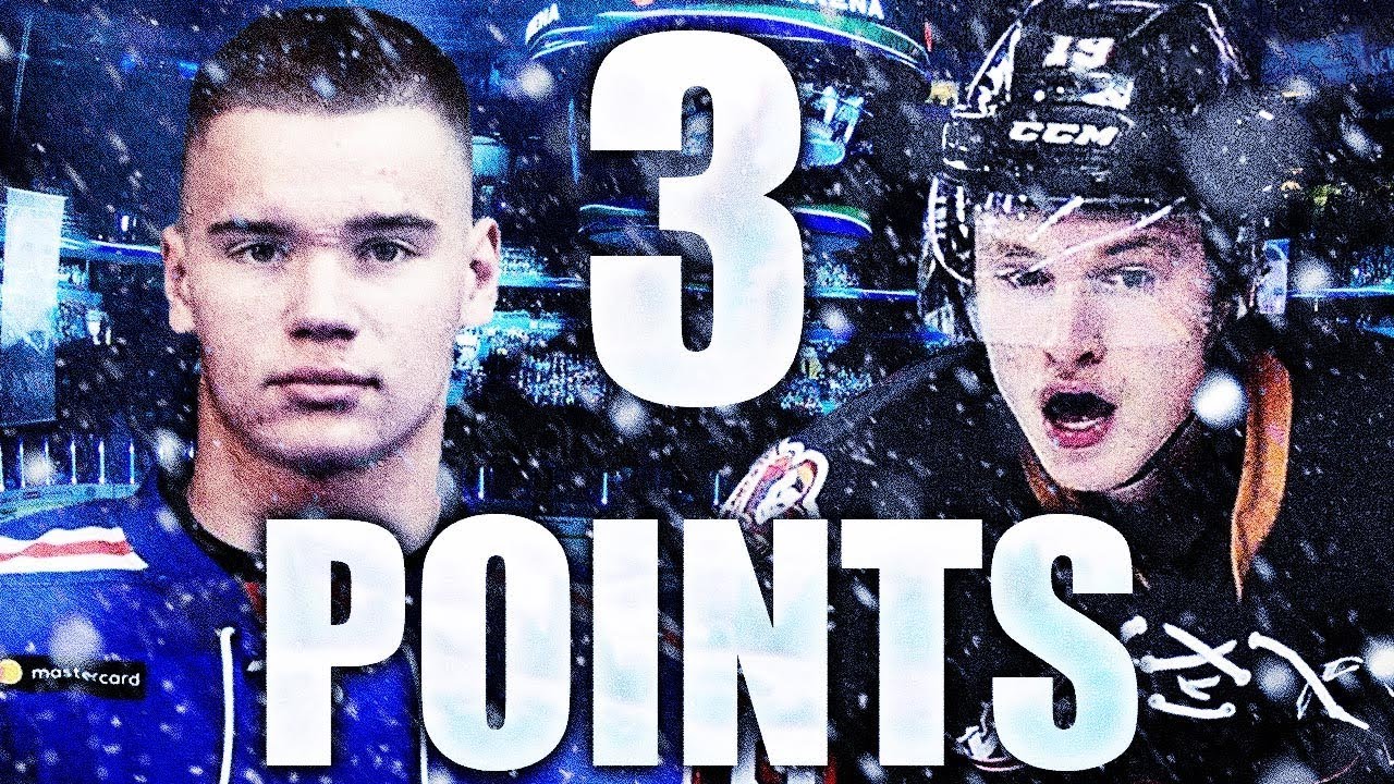 Canucks Prospects Putting In Work: Vasili Podkolzin & Carson Focht W ...