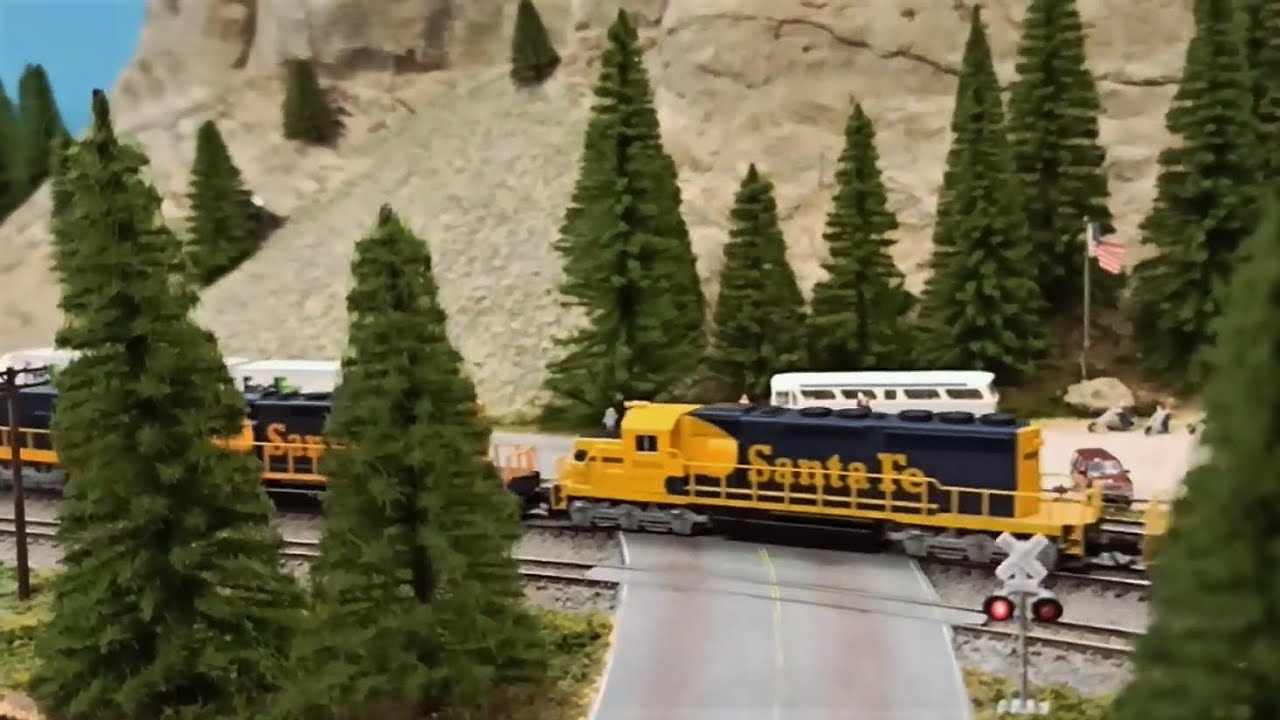 American Trains in N scale at Modellbautag 2022 in Unterhaching ...