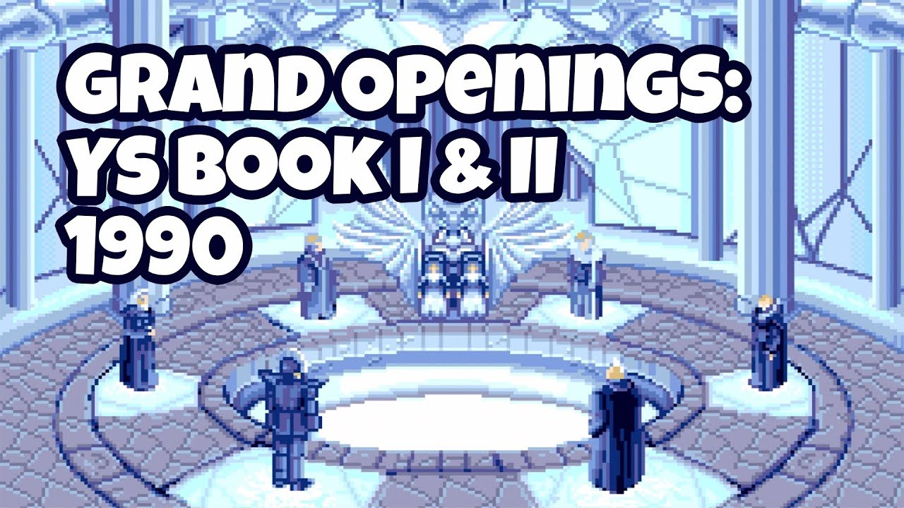 Ys Book I and II Full Intro with Music - YouTube