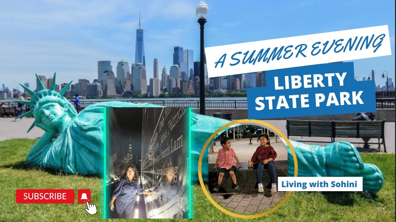 Explore Liberty State Park || Spent a beautiful evening in summer ...