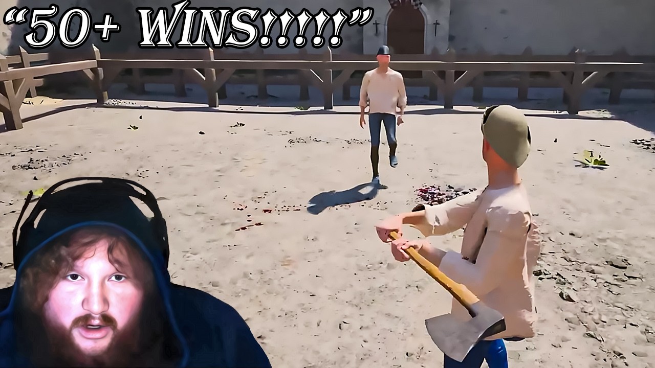 CaseOh Goes For The World Record On Half Sword - YouTube