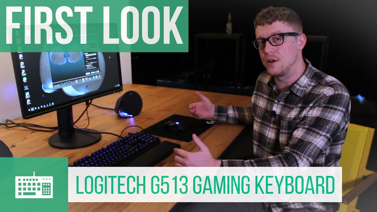 Logitech G513 Gaming-Keyboard First Look - YouTube
