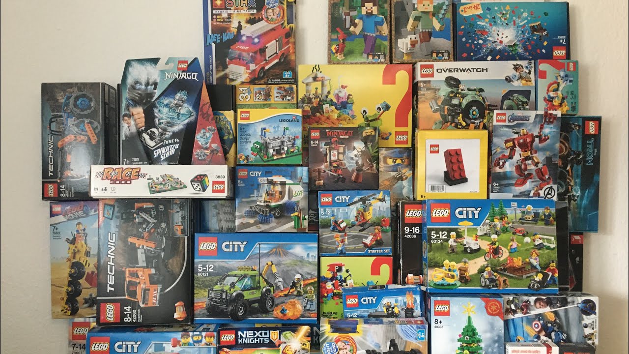 Meine Lego Karton Sammlung (1) - YouTube