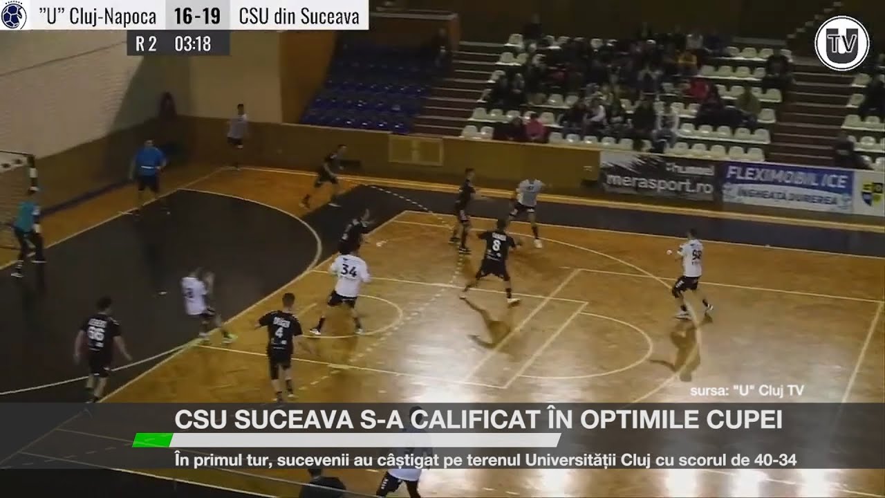 CSU Suceava s-a calificat în optimile Cupei - YouTube