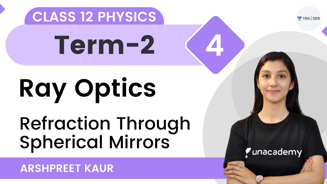 Ray Optics-L4 | Refraction Through Spherical Mirrors | Class 12 Physics ...