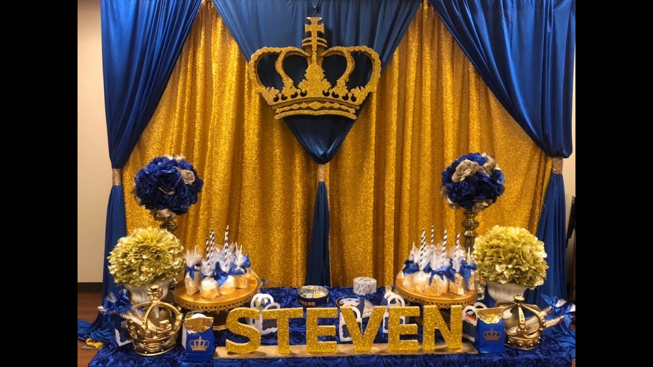 King crown decorations ideas - YouTube