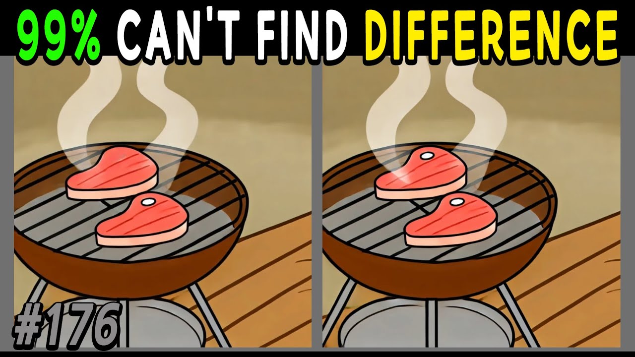 【Find the Difference】 #177 Only Genius Find Differences | Spot The ...
