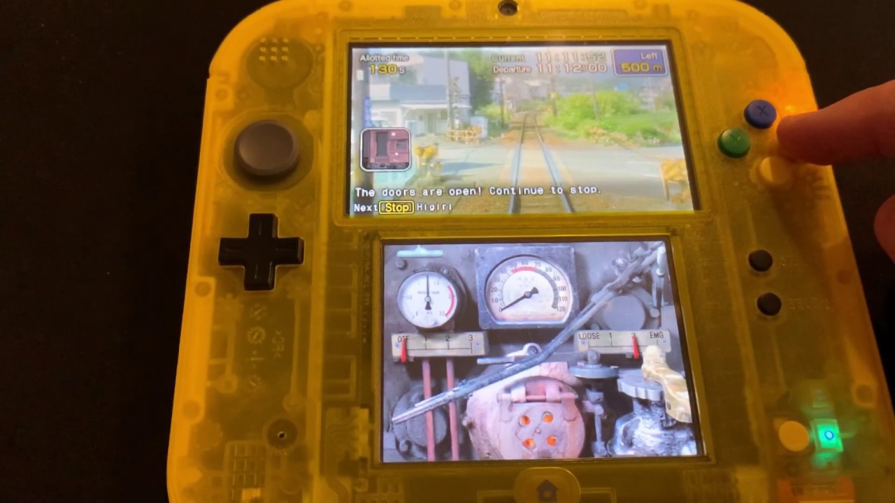 Japanese Rail Sim 3D. Travel of Steam (Nintendo 2ds gameplay) - YouTube