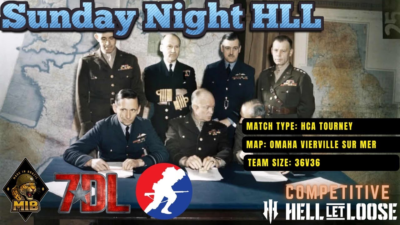 Hell Let Loose - MIB vs 7DL - Omaha VSM HCA - YouTube