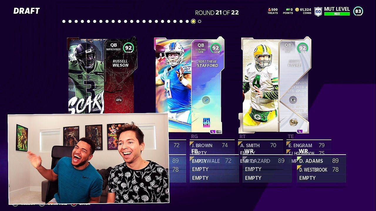 2 PLAYER DRAFT WITH WALKER! MADDEN 21 ULTIMATE TEAM - YouTube