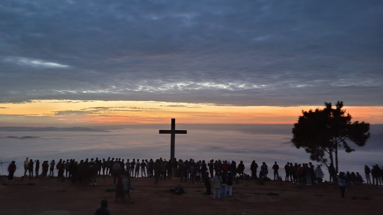 Sunrise View Point At Mawthei lum Kalbari Meghalaya Northeast India sunrise-view-point-at-mawthei-lum-kalbari-meghalaya-northeast-india