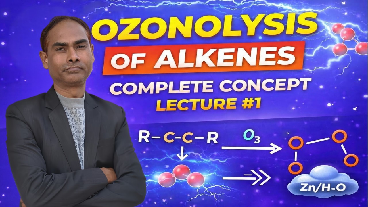 Ozonolysis of Alkenes Explained | Mechanism, Reductive & Oxidative ...