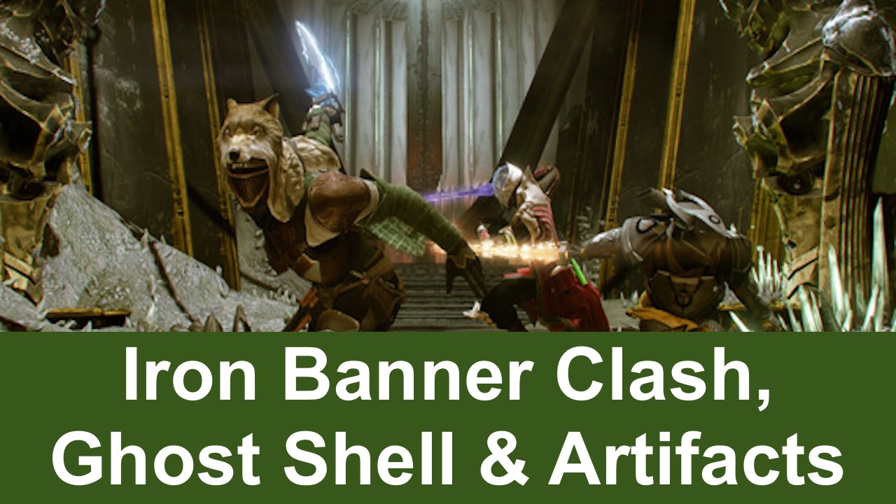 Destiny Taken King - Iron Banner Clash, Iron Banner Ghost Shell ...