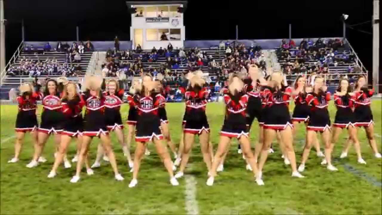 McKinleyville FB Cheer at Fortuna HIgh School 11-07- 2014 - YouTube