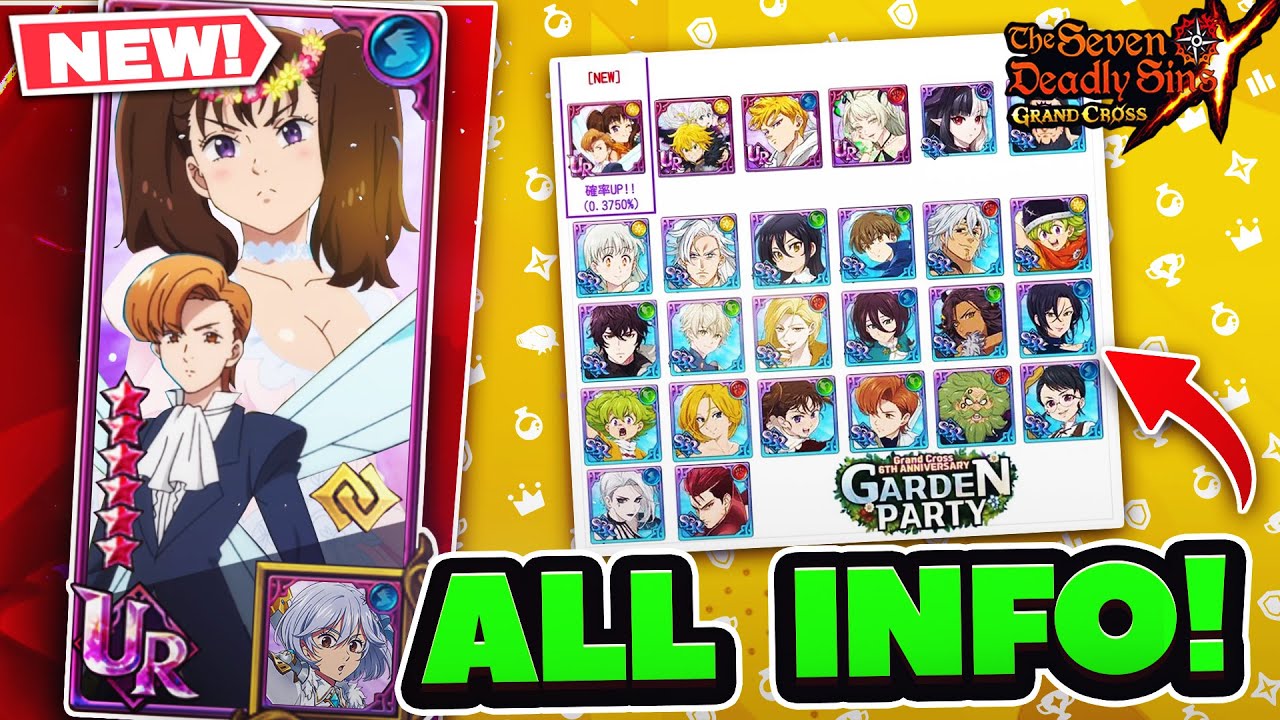 EVERYTHING WE KNOW! 6th Anniversary Info! Diane & King Banner! | 7DS ...