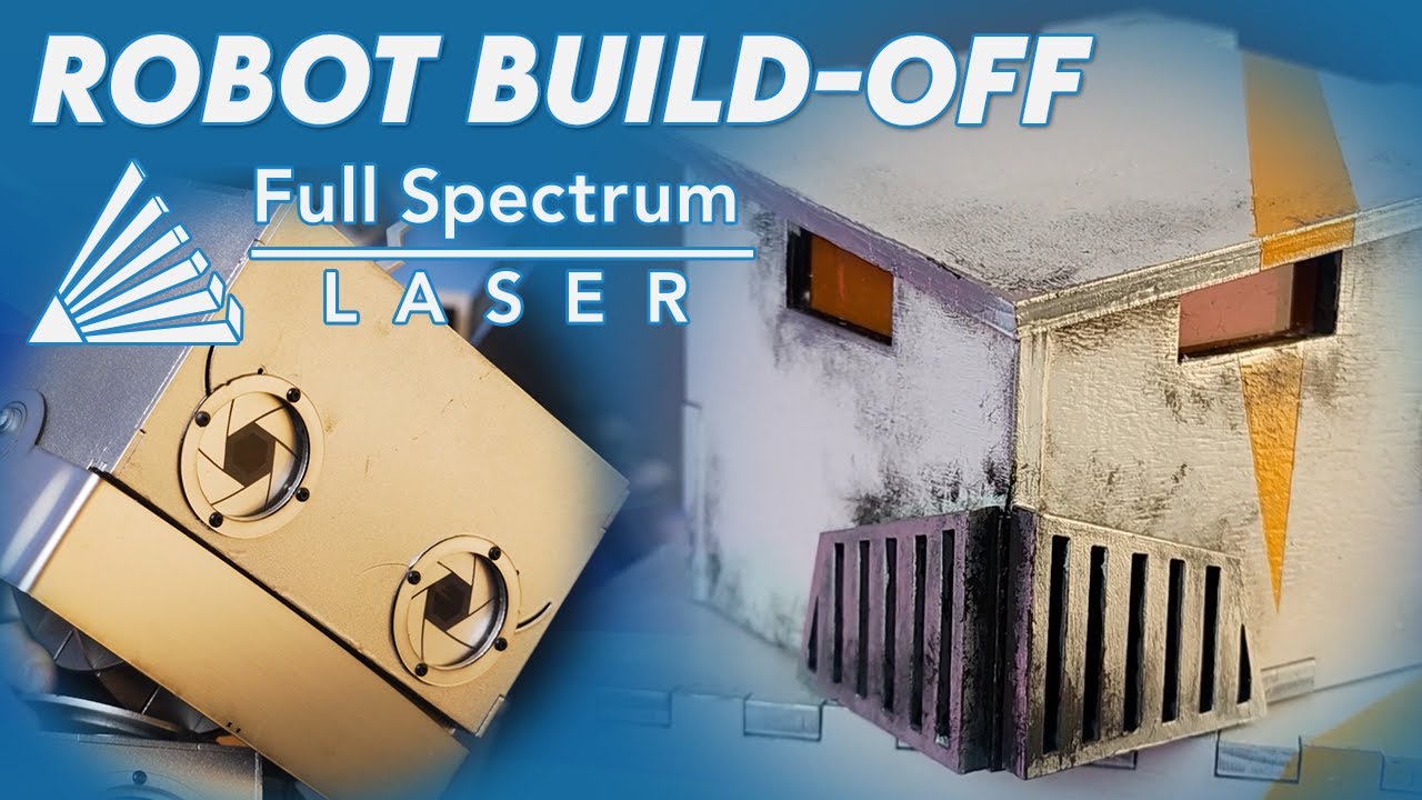 Laser Cut: Building a Robot - YouTube