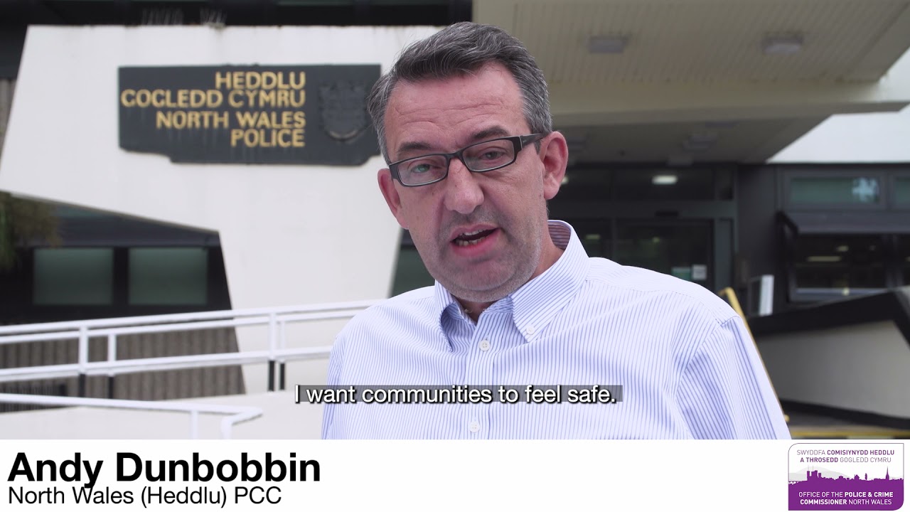 Andy Dunbobbin, North Wales Police and Crime Commissioner - YouTube