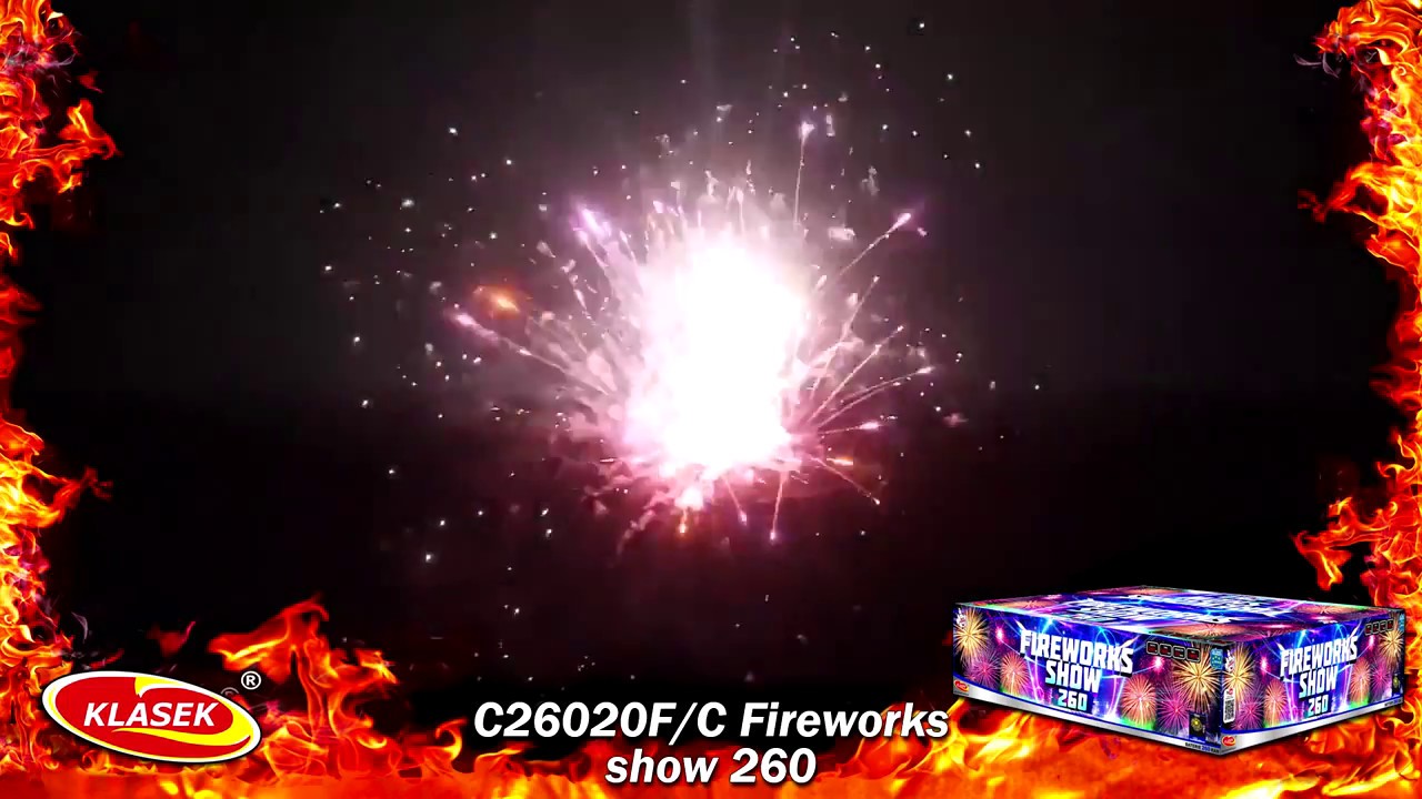 FIREWORKS SHOW 260 C26020F/C - YouTube