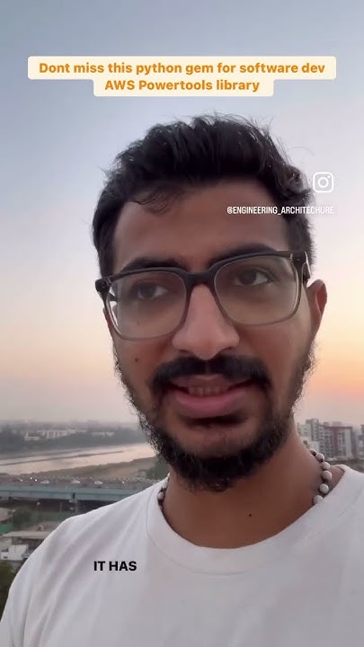 Dont miss this python gem for building scablable apps : AWS Powertools. #developer #saas - YouTube