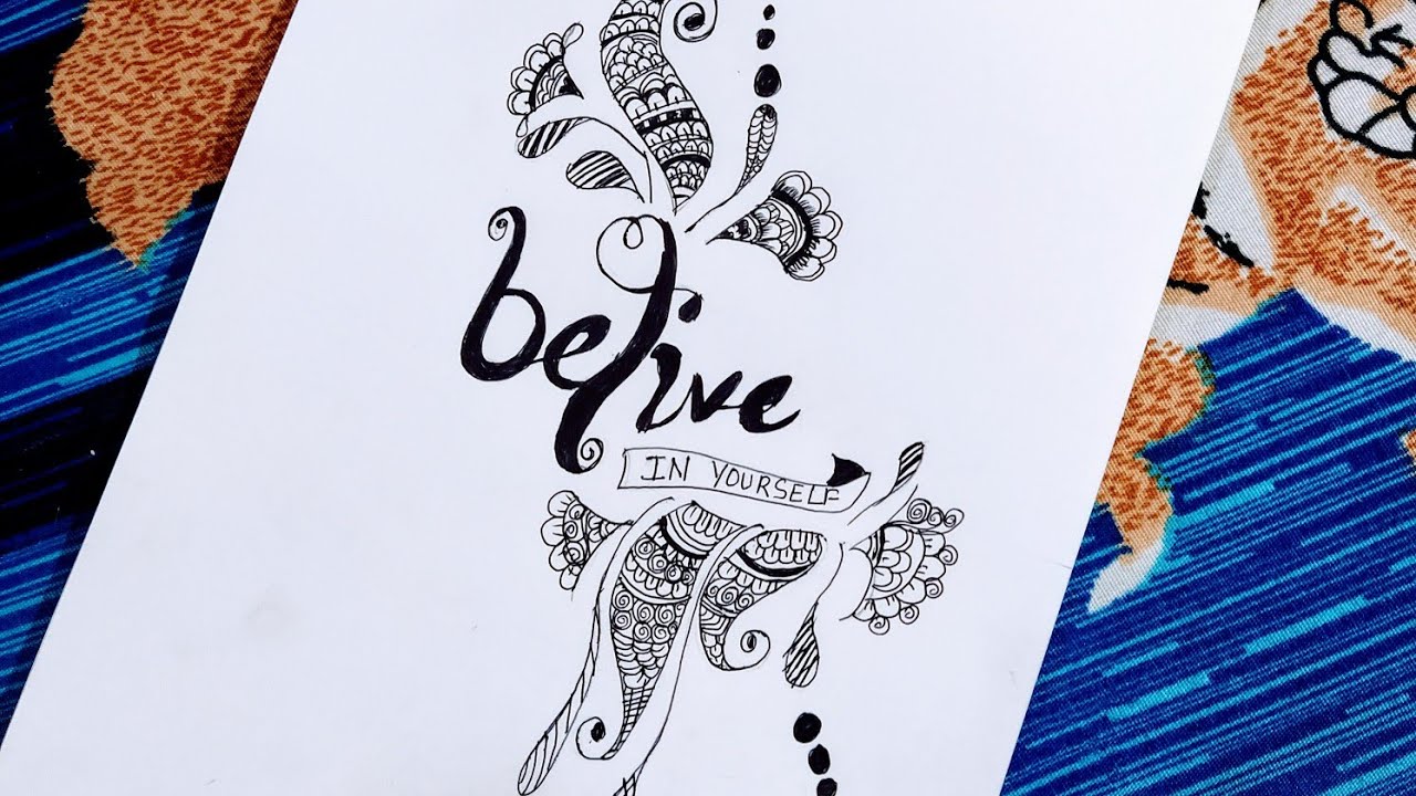 HOW to do calligraphy || AESTHETIC SWATI - YouTube