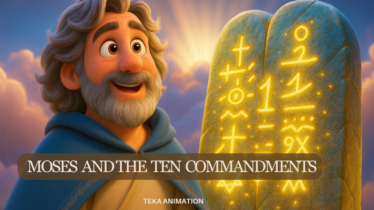 Moses and the Ten Commandments | Animated Bible Story - YouTube