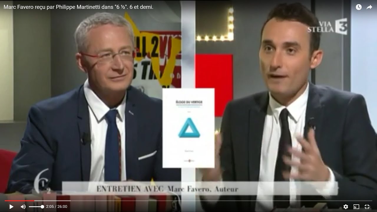 Marc Favero reçu par Philippe Martinetti dans "6 ½". - YouTube