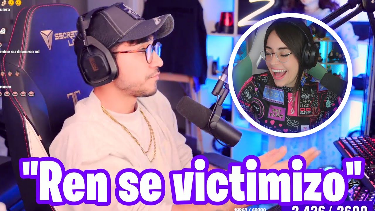 Zein reacciona a RenRize cantando "N0viembre sin ti" ll Habla del roleo ...