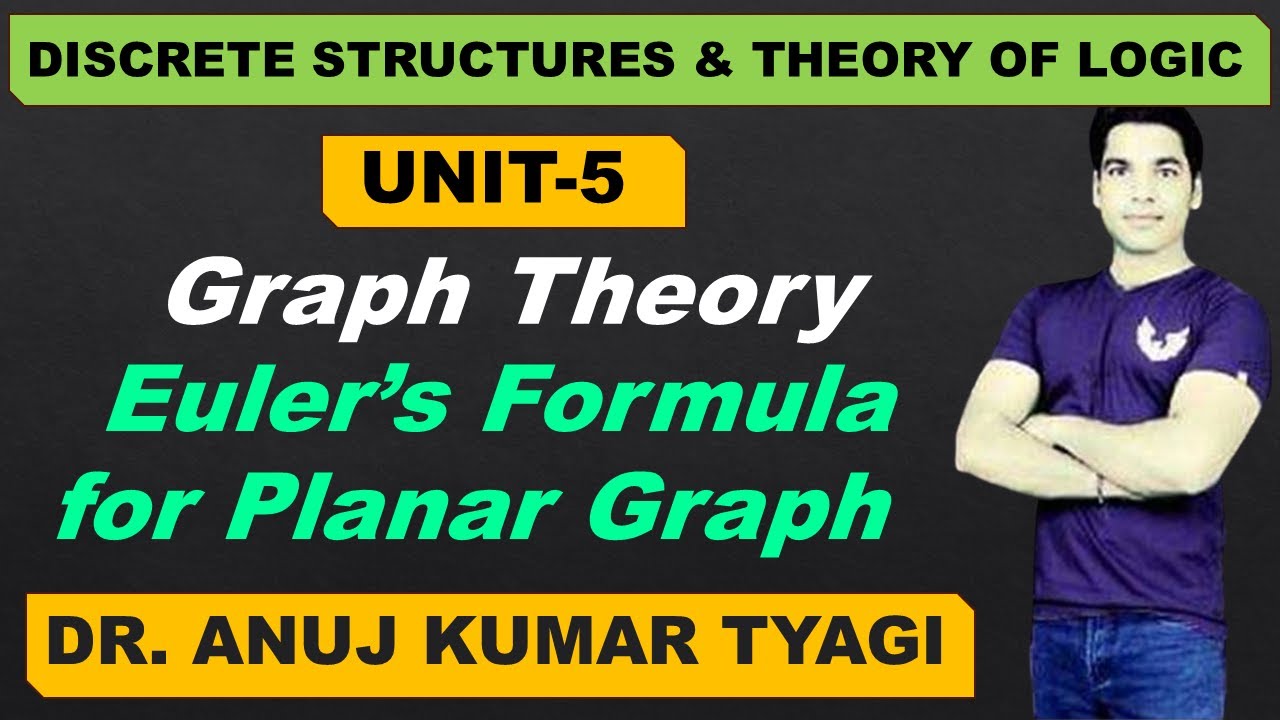 UNIT-5 Euler's Formula for planar graph - YouTube