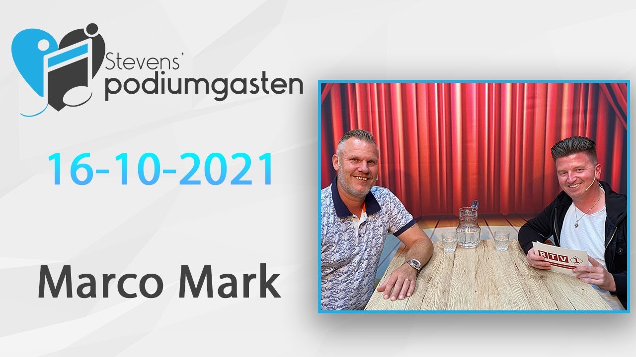 Stevens' Podiumgasten - Marco Mark - YouTube