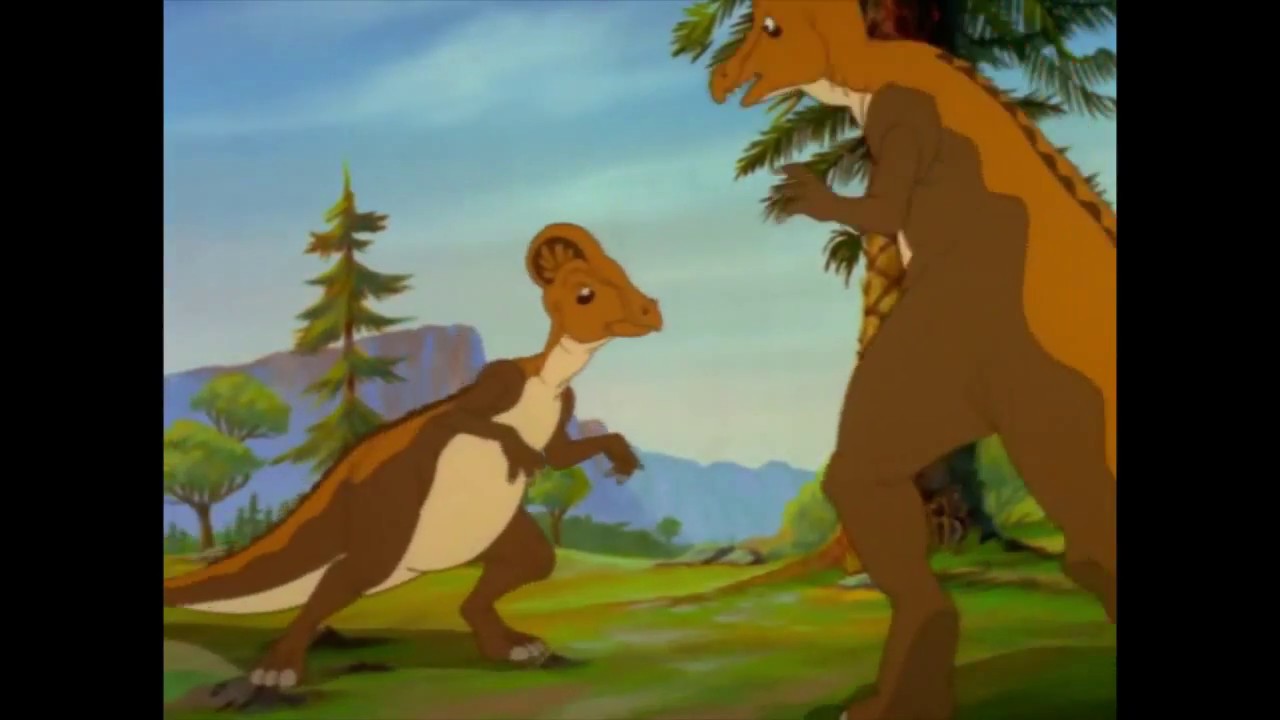 The Land Before Time 5 Cretaceous Dinosaurs Appear - YouTube
