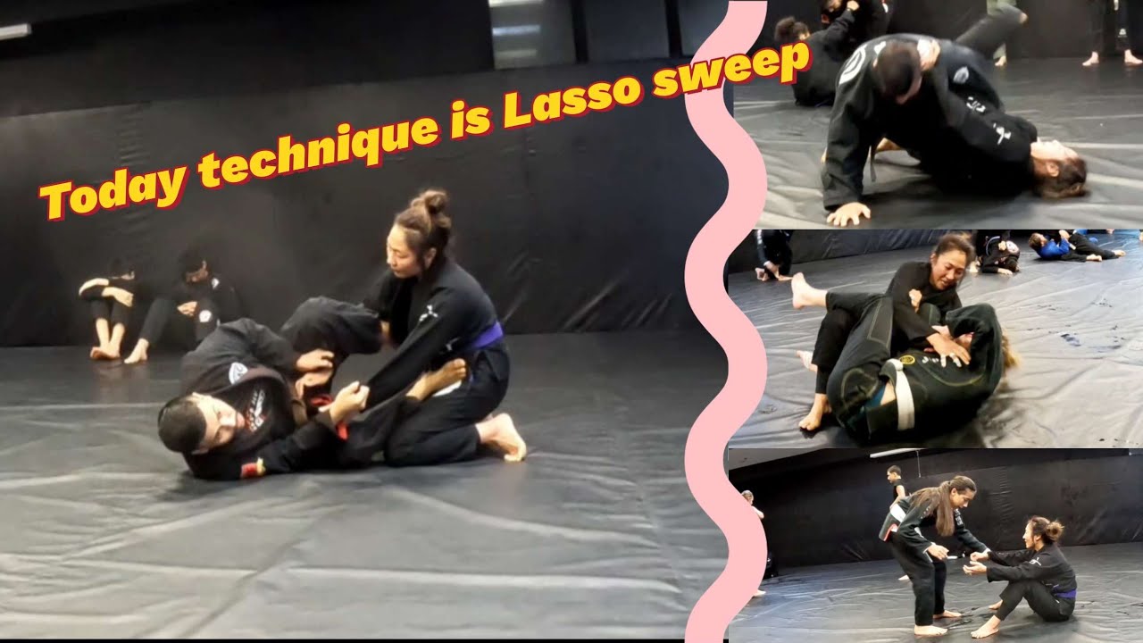 Today technique is lasso sweep - YouTube
