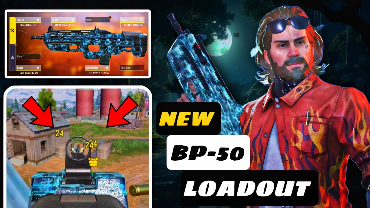 BP50 LOADOUT In Call Of Duty Mobile ( New META ) | Solo Vs Squad - YouTube