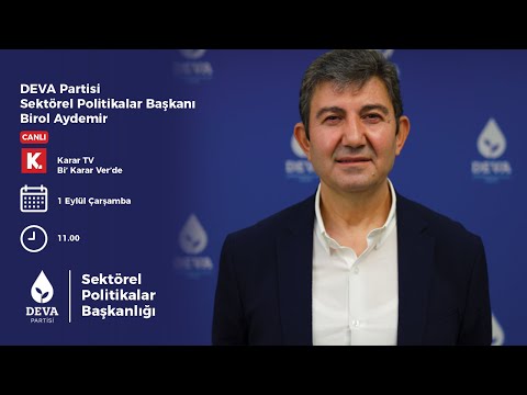 Türkiye Gerçekten Yüzde 21,7 Büyüdü Mü? | Konuk  Birol Aydemir | Bi' Karar Ver | Canlı