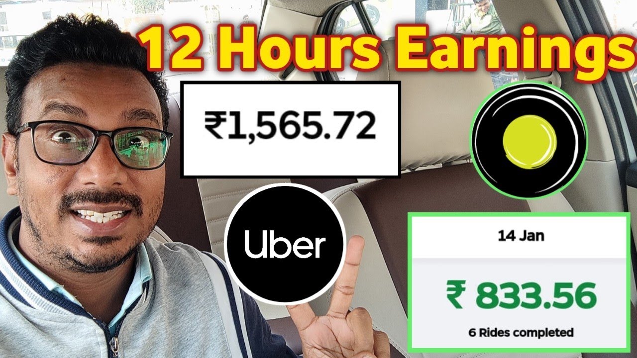 Ola Uber Cab Car Owner income || Ola Driver 12 Hour Earnings || Ola Uber Cab Driver income VSK ...