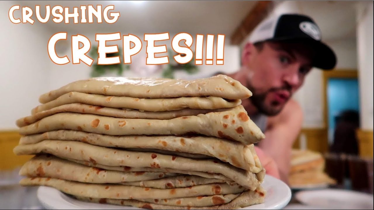 CRAZY CREPE CHALLENGE w/ @JoelHansen | Washington's Best Breakfast Food ...