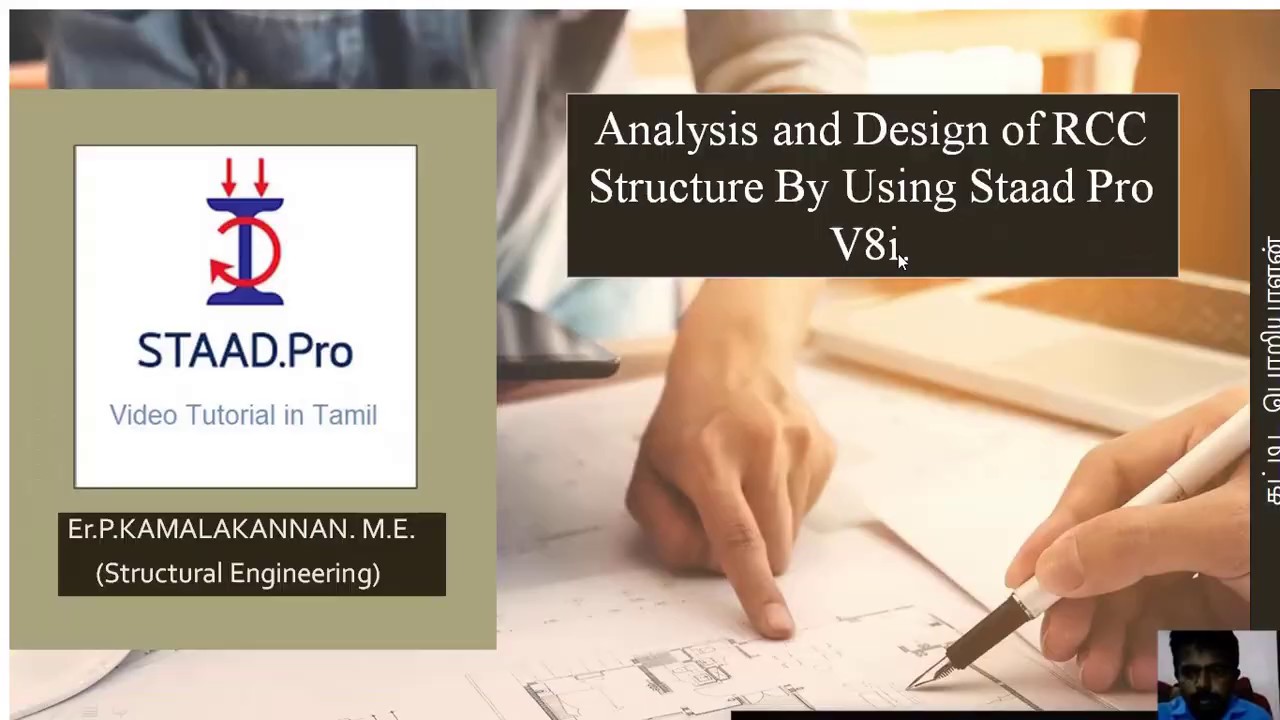 Analysis and Design of RCC Structure By using Staad Pro V8i. - YouTube