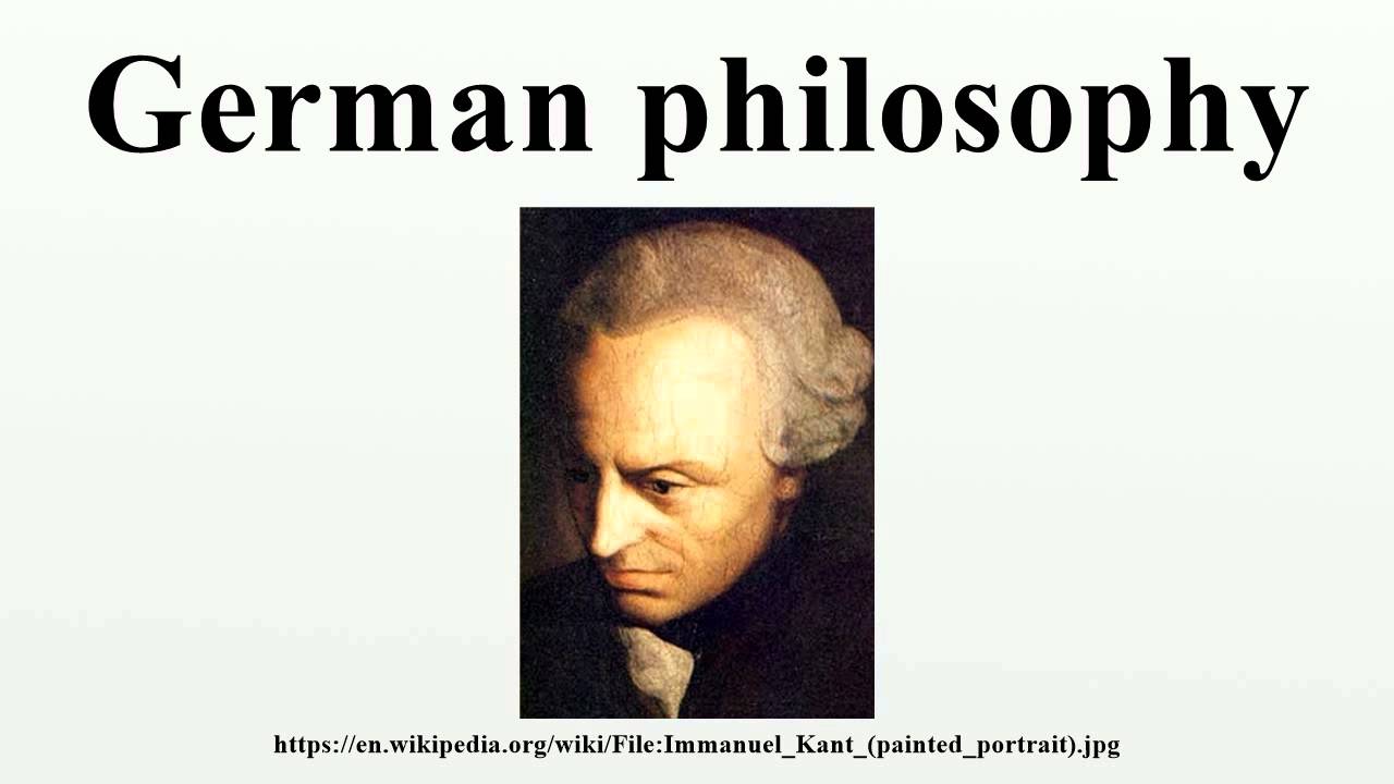 German philosophy - YouTube