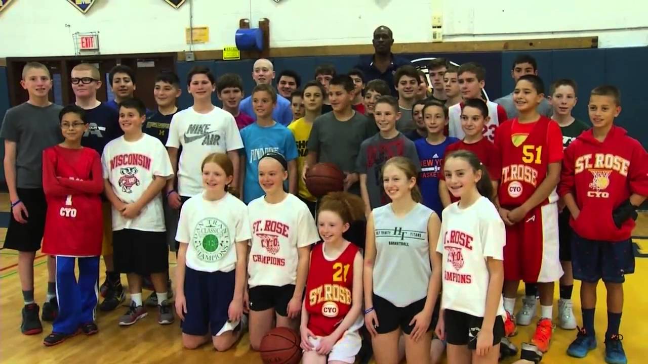 Camp Christ Mini Camp with Joe Girardi, Herb Williams, Charles Oakley ...