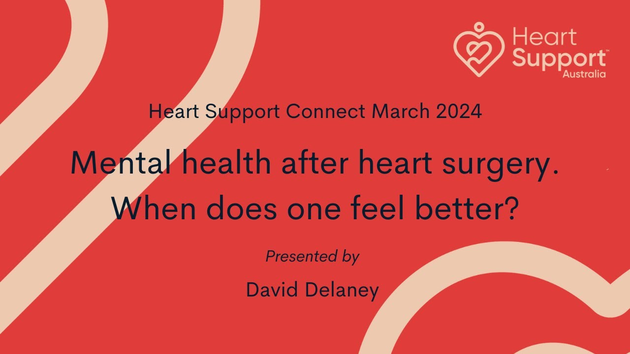 Heart Support Connect March 2024 David Delaney - YouTube