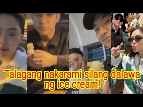KIM CHIU AT DARREN ESPANTO, ICE CREAM GALORE NG MAG-ATE! - YouTube