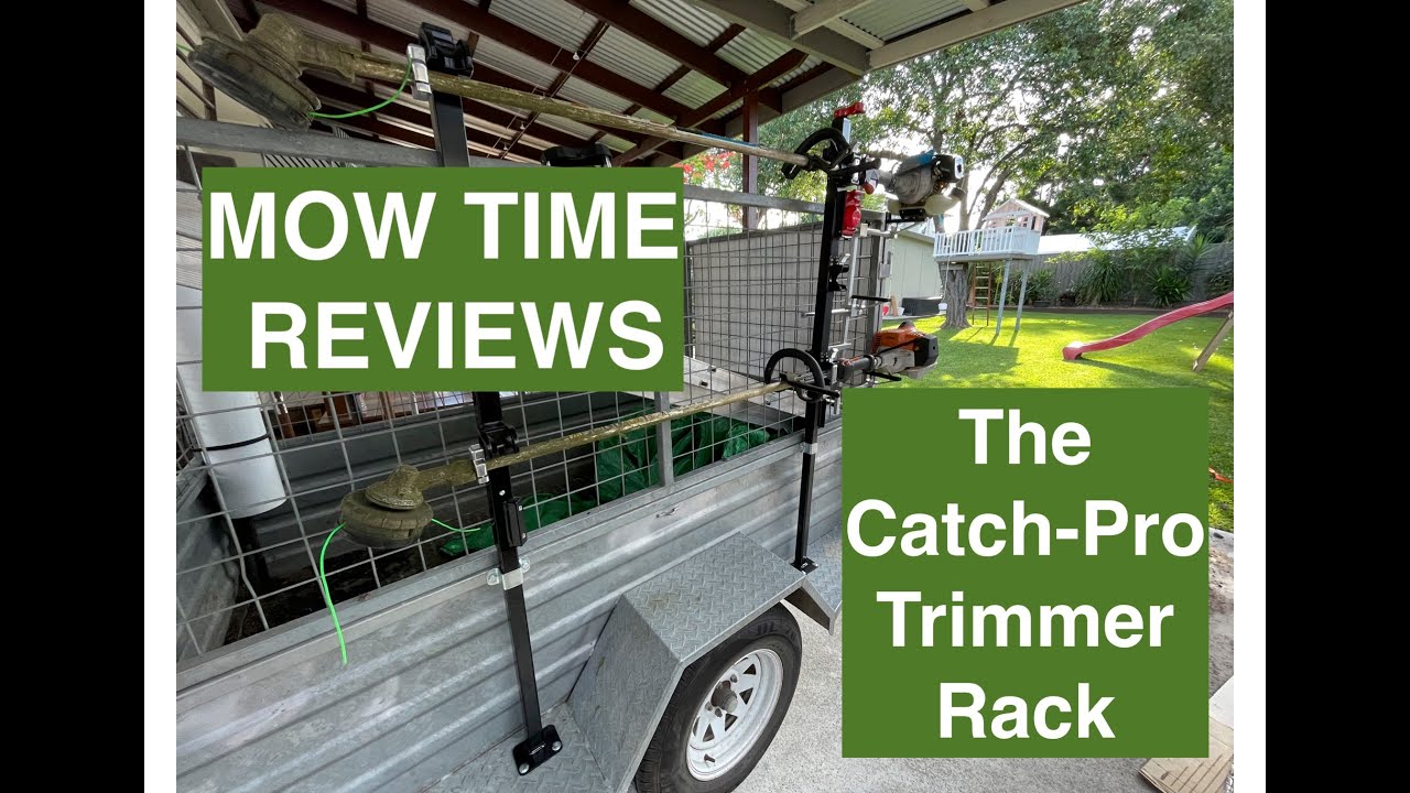 UNBOXING, fitment & review of the CATCH-PRO TRIMMER RACK. - YouTube