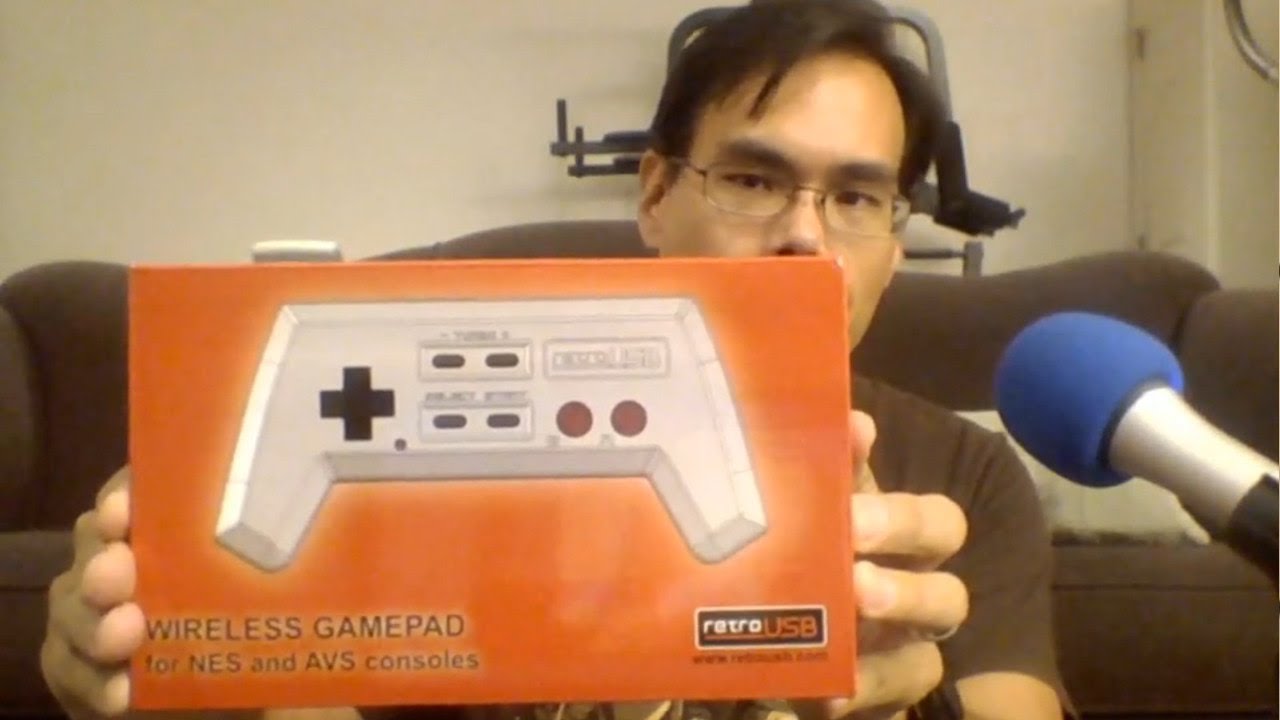 Review: RetroUSB Wireless Gamepad for NES and AVS - YouTube