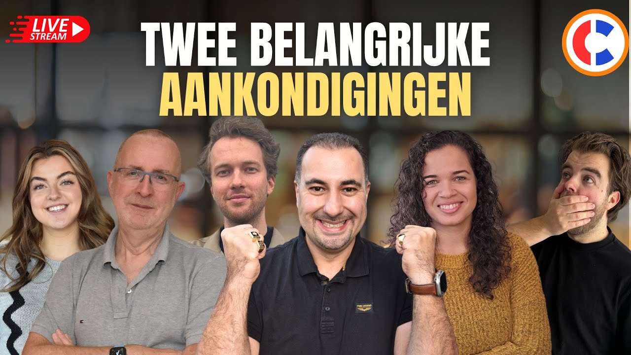 We moeten jullie wat vertellen! | CryptoCoiners Connect - YouTube