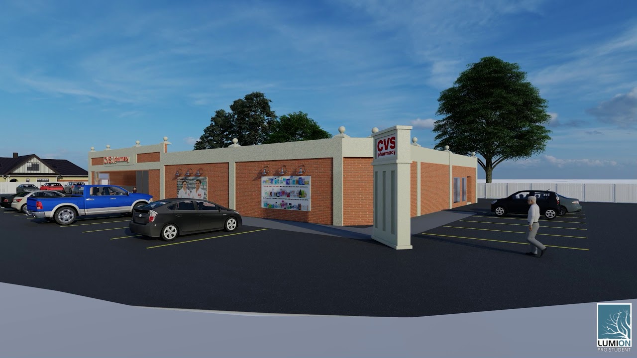 Proposed CVS Exterior Renovation - YouTube