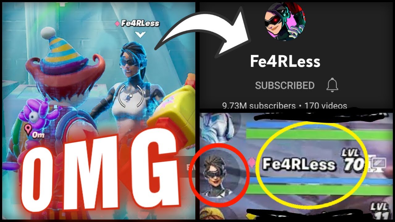 I PLAYED WITH FE4RLESS - YouTube