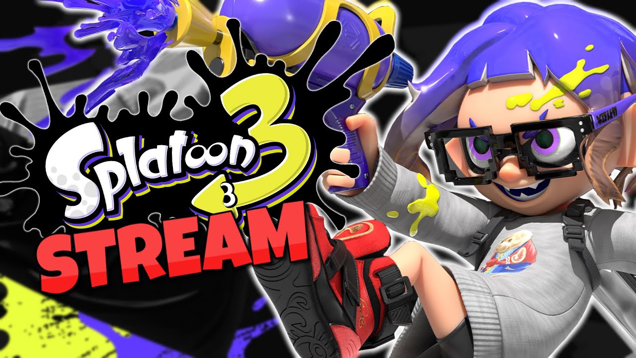 Splatoon 3 NEW UPDATE STREAM! Splatoon 3 with Viewers! | !socials ...