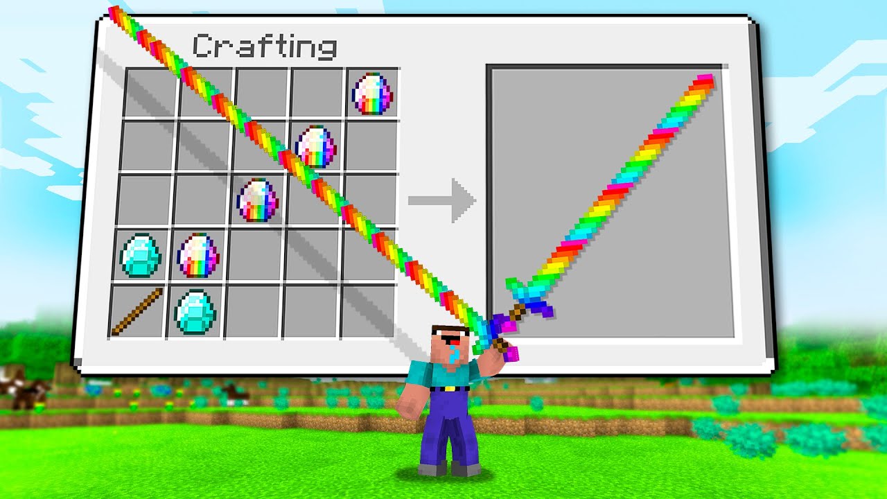 Minecraft Rainbow Sword